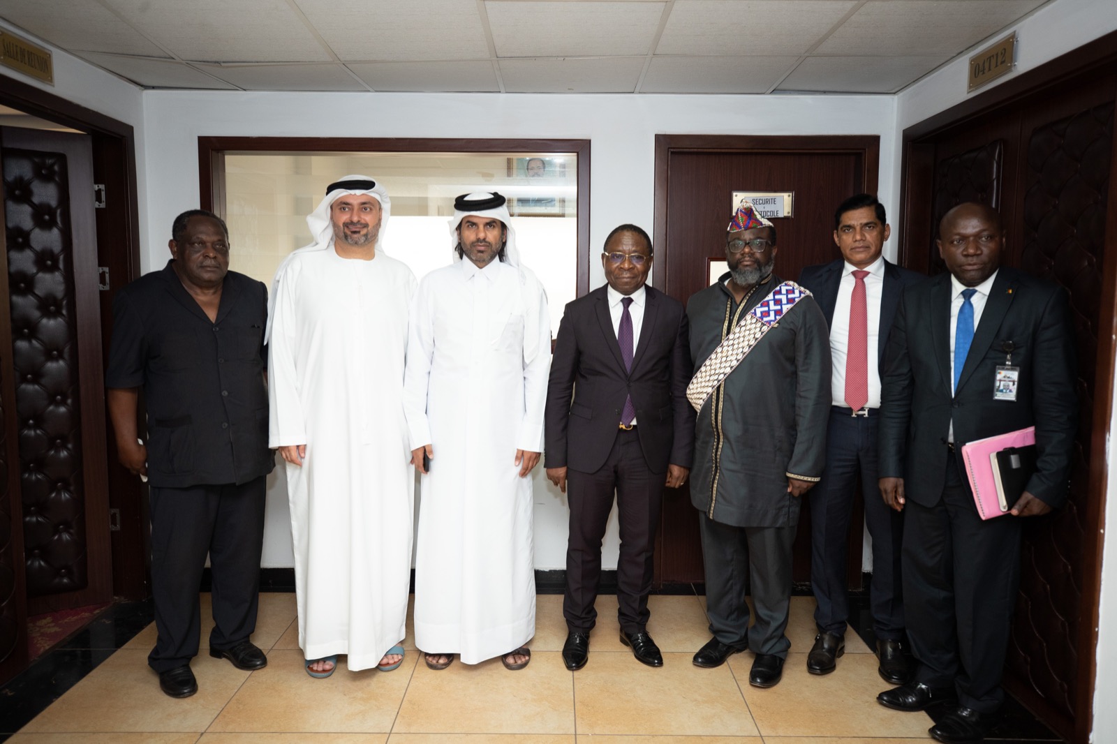 AUDIENCE MINEE/ MISSION ÉCONOMIQUE DE HAUT NIVEAU QATARIS ET EMIRATIS – MINEE