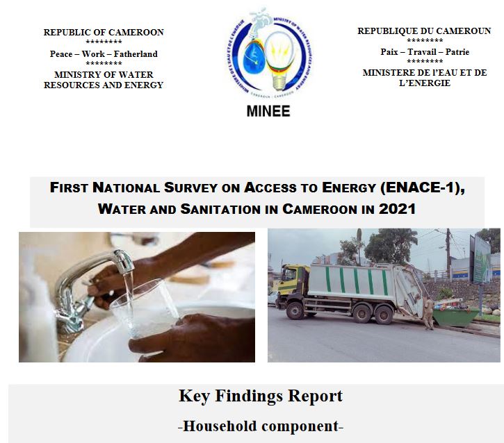 FIRST NATIONAL SURVEY ON ACCESS TO ENERGY (ENACE-1), WATER AND ...